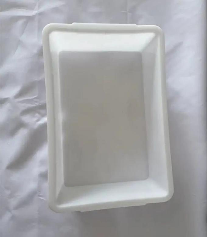 White Thickened Sorting Goods Large Rubber Basin Rectangular ...